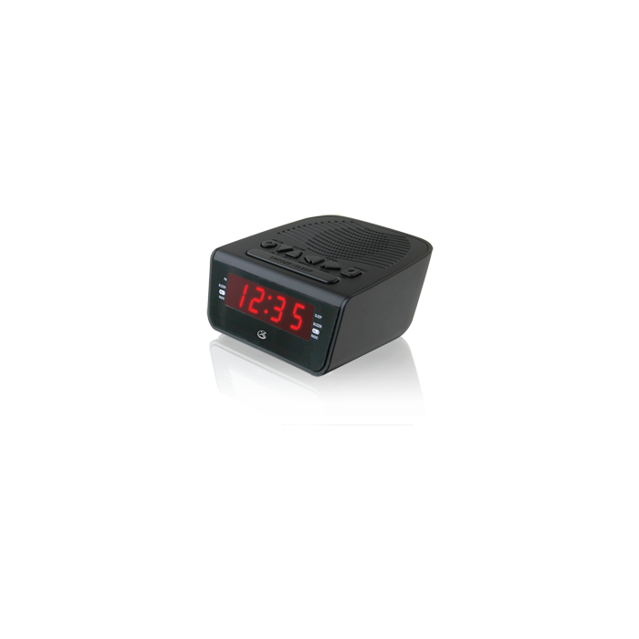 Dual Alarm Clock Radio, C224B | GPX